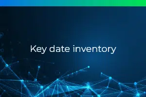 Key date inventory ️ determines stocks at the end of the year