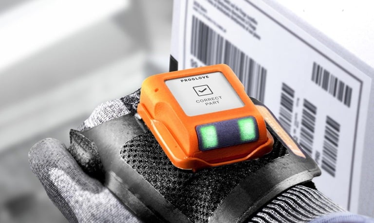 Scanning glove from ProGlove - more efficiency and safety